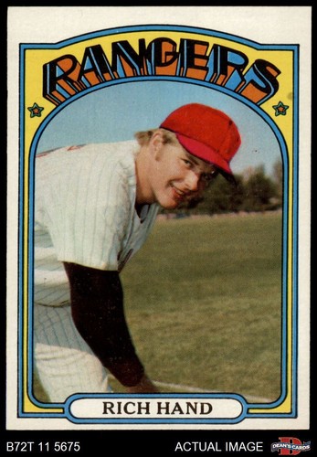 1972 Topps #317 Rich Hand Rangers 6 - EX/MT | eBay