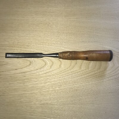 Vintage 1/2 Inch Bevel Edge Socket Chisel 5-5/8" long. with handle 11 ...
