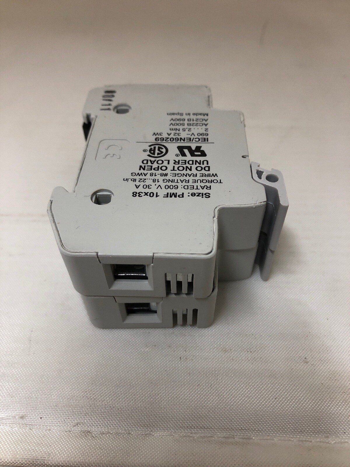 DF PMF 10x38 32a 690v Fuse Holder 480032 . for sale online | eBay