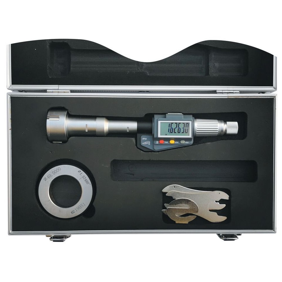 iGaging Inside Micrometer 1.60-2.00" 40-50mm Digital Electronic Bore ...