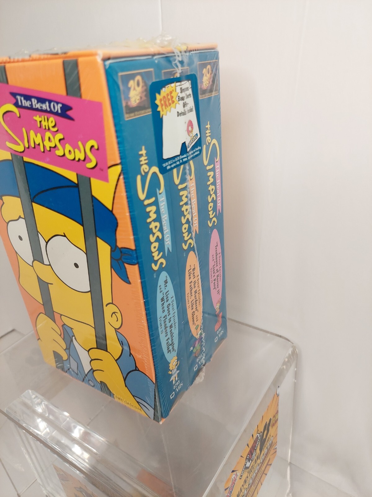 The Best of the Simpsons - Boxed Set 4 (VHS, 1999, 3-Tape Set) for sale ...