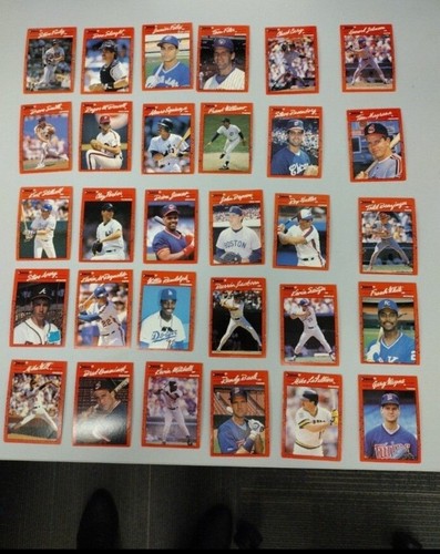 1990 Donruss Baseball Error Cards No Dot After Inc (listing 6) | eBay
