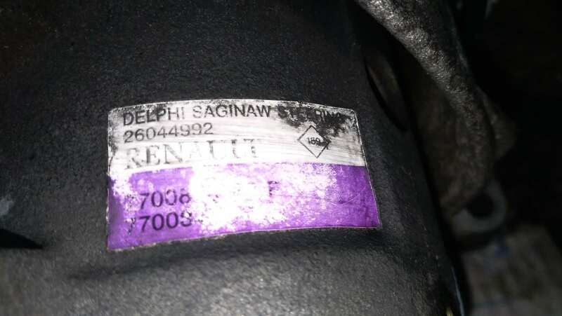 pompa servosterzo RENAULT LAGUNA B56 2.0 D RN B56F G 7700830788 ...