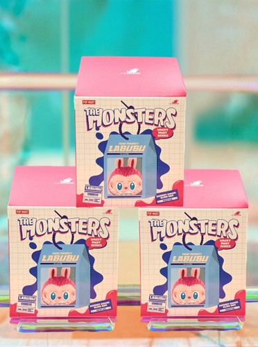 LABUBU 3 POP MART The Monsters Wacky Mart Series-Squishy Charm Blind ...