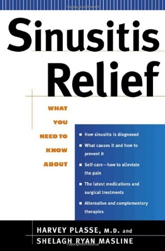 SINUSITIS RELIEF By Harvey Plasse & Shelagh Ryan Masline *Excellent ...