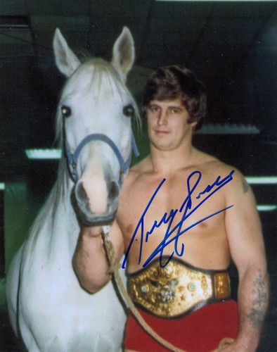 TONY GAREA WWF WWE SIGNED AUTOGRAPH 8X10 PHOTO | eBay