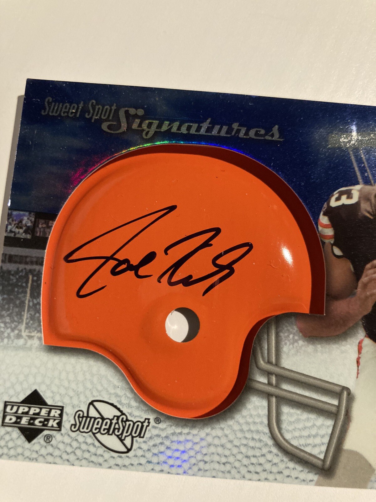 2007 NFL Sweet Spot Signatures 03/25 Joe Thomas #109 Rookie Auto ...