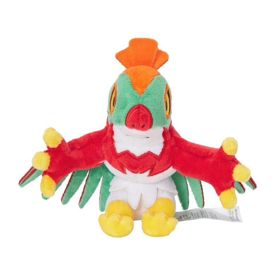 Pokemon Center Fit Plush Doll - Hawlucha 5" Fight Hawk Red Kalos 701 XY ...