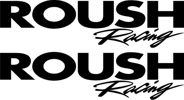 Roush Racing Mustang Cobra logo Decal/Sticker -- 1 PAIR | eBay