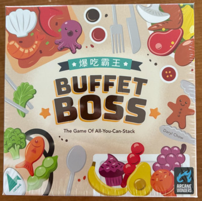 Buffet Boss board game - Brand New in Shrink!! All-You-Can-Stack Fun ...