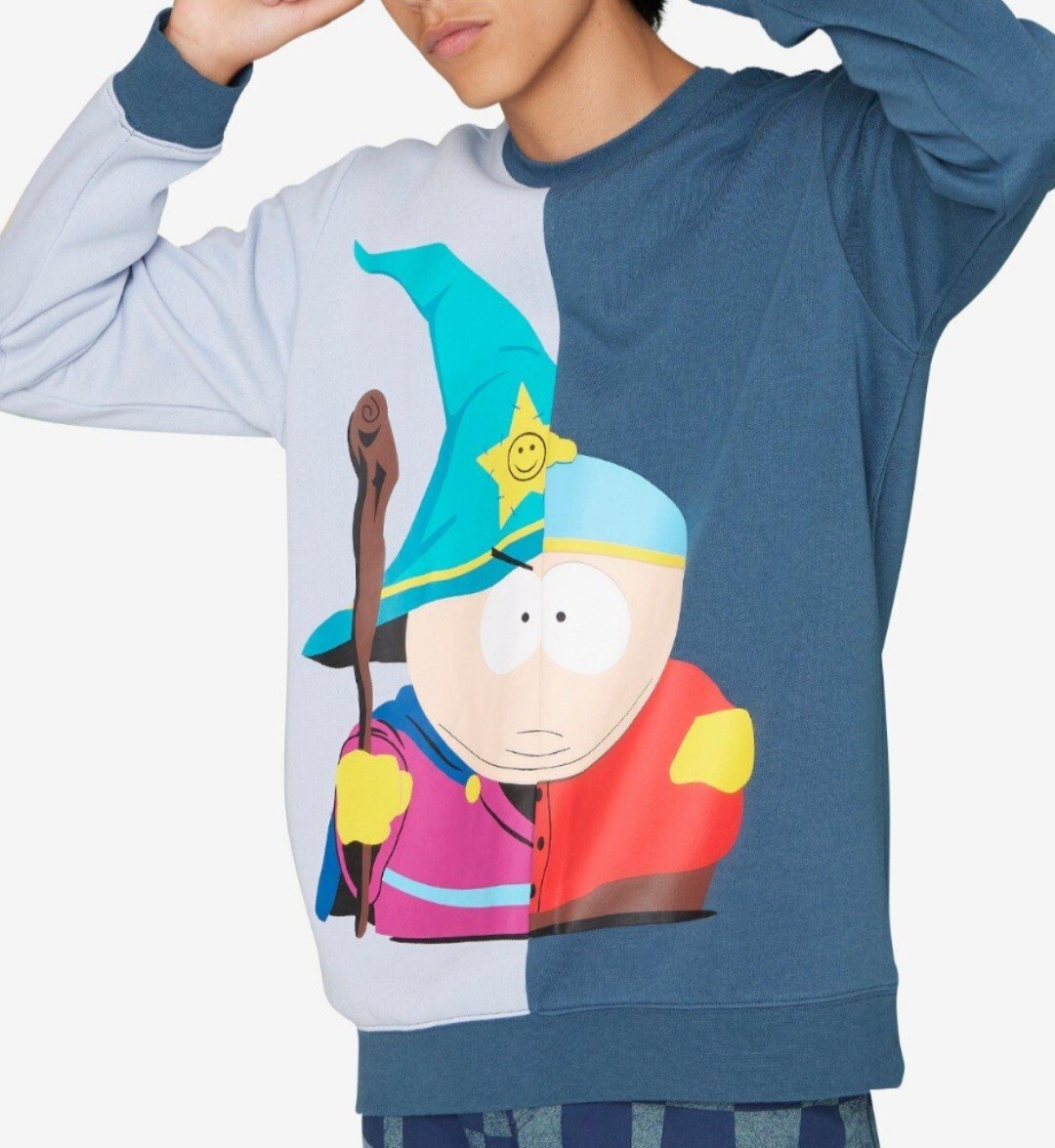 South Park Eric Cartman Wizard Split Sweatshirt 2XL New | eBay