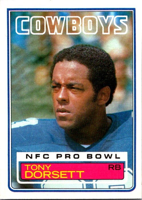 1983 Topps #46 Tony Dorsett football card 6GGG | eBay