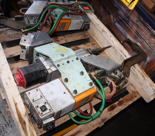 Obara Corp 110kVA J5D06493 SRTC-4892 Servo Spot weld gun with Nitta ...