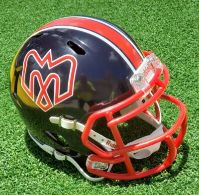 MONTREAL ALOUETTES CFL NEW FOR 2022 FOOTBALL MINI SPEED HELMET | eBay