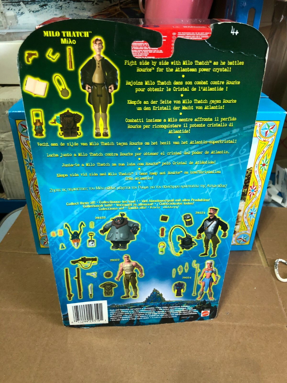 Disneys Atlantis Action Milo Tatch Daypack Bright MATTEL | eBay