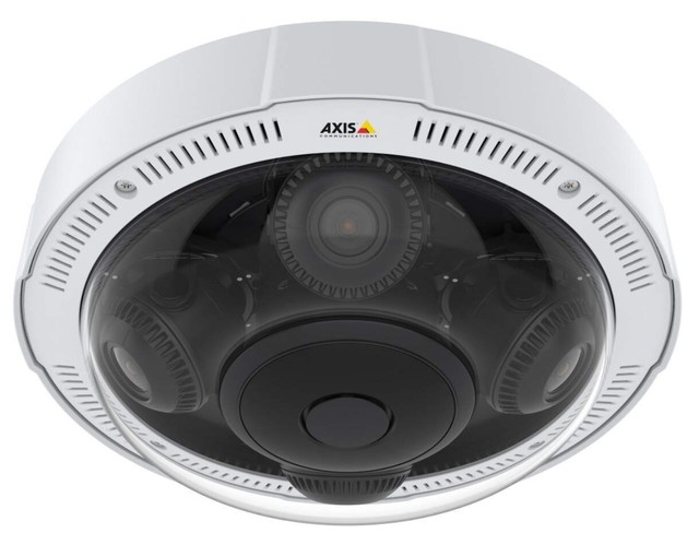 Axis P3719-PLE Indoor/Outdoor Netowork Security Camera System - White ...