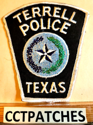 TERRELL, TEXAS POLICE SHOULDER PATCH TX | eBay