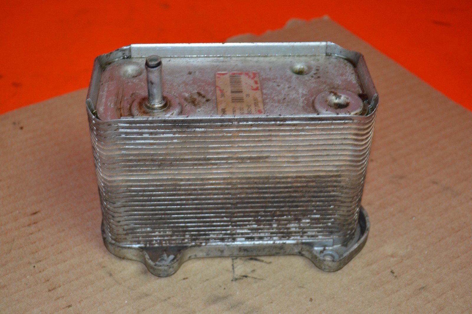 Porsche Boxster S Engine Oil Cooler Behr 996 107 025 57 for sale online ...