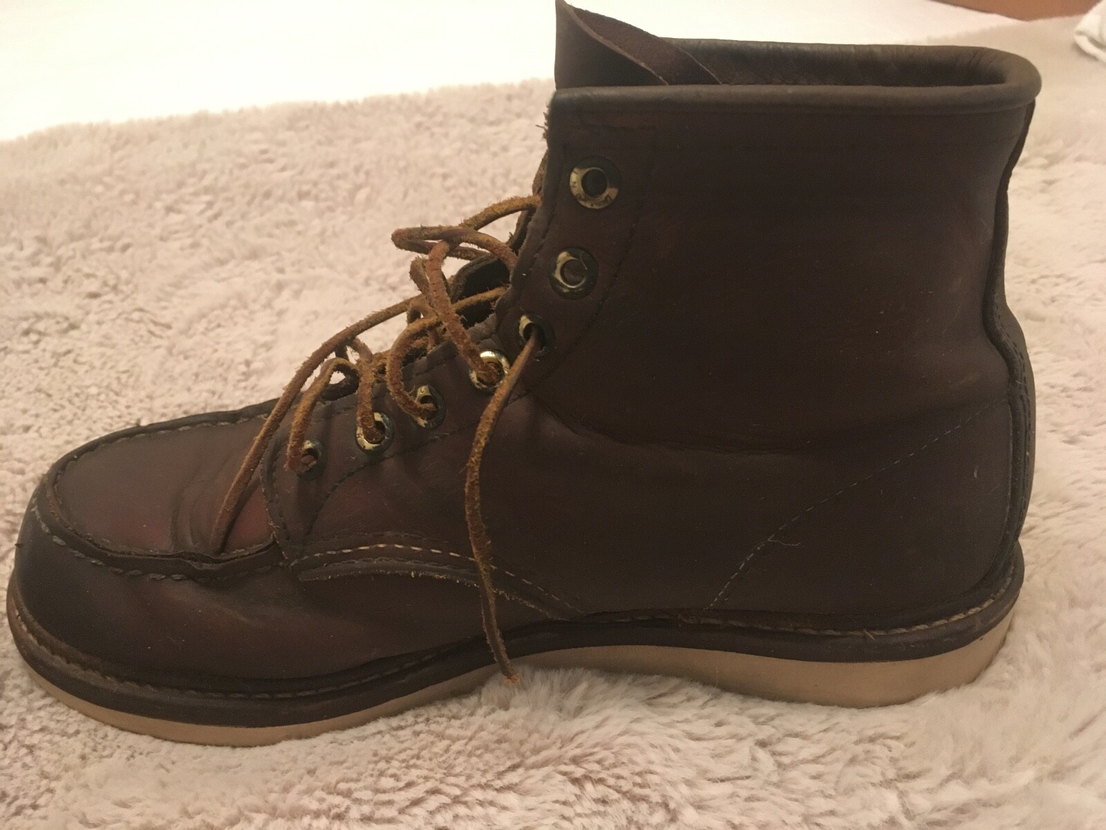 Red Wing Moc Toe Boots Style 1907 Copper Rough & Toug… - Gem