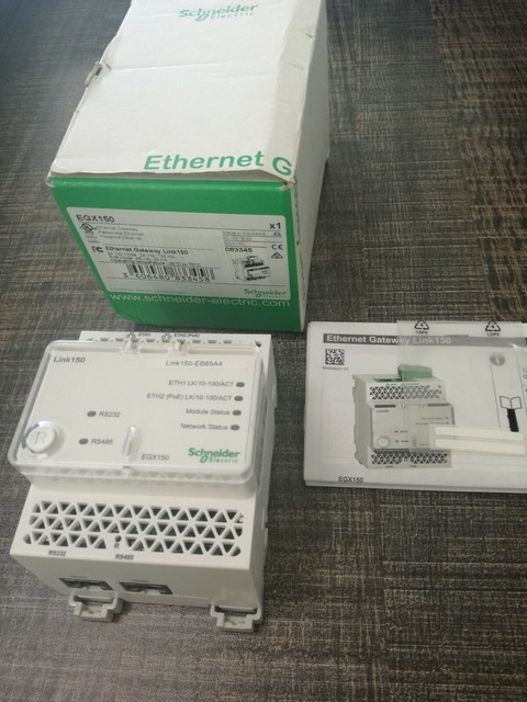 Schneider Electric Link150 Ethernet Gateway 2 Ethernetport 24v DC Poe ...