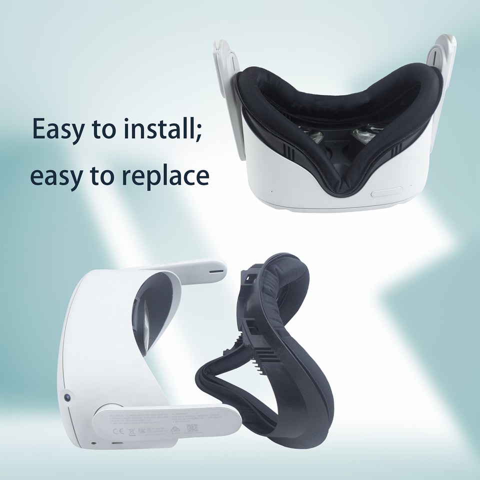 For Oculus Quest 2 Replacement Face Pad Cushion Face Cover Bracket Protective | eBay