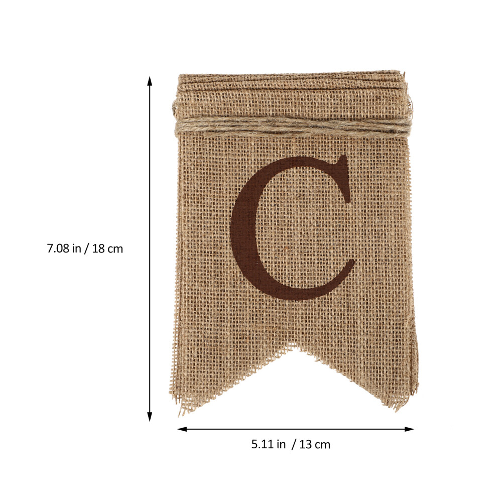 Rustic Burlap Coffee Bar Banner Bunting Party Decorations Rural | eBay
