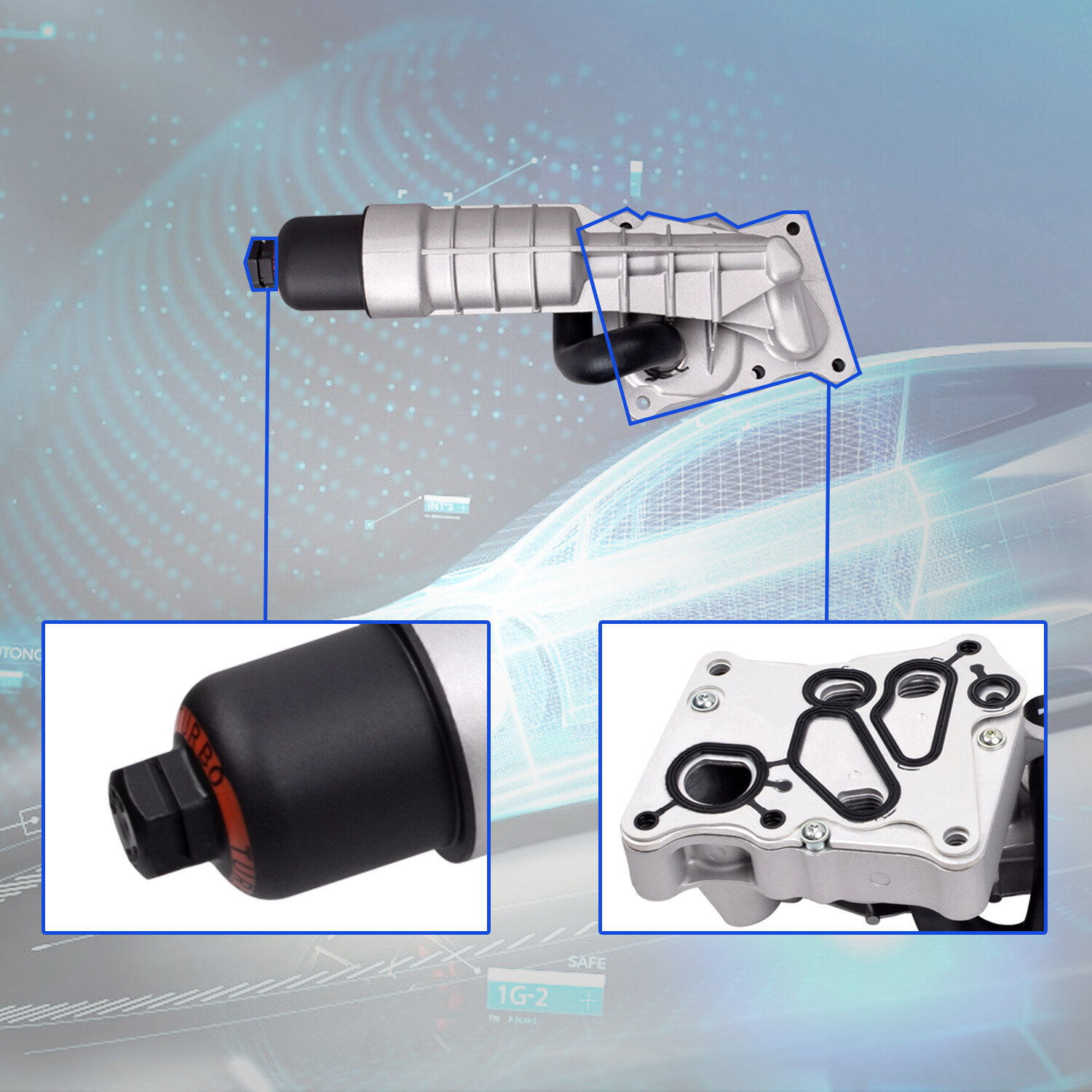 Engine Oil Filter Housing M271 for Mercedes-Ben W204 C250 R172 SLK250 1 ...