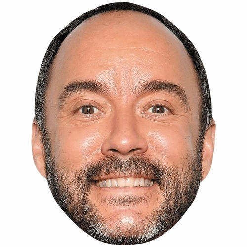 Dave Matthews (Smile) Celebrity Mask, Flat Card Face | eBay