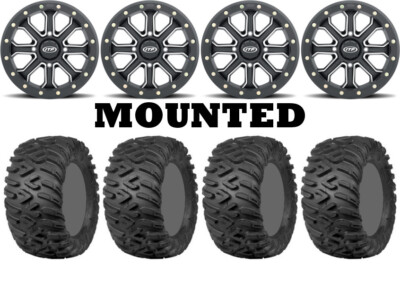 Kit 4 ITP TerraCross R/T XD 26x9-14/26x10-14 on ITP Inertia Beadlock ...