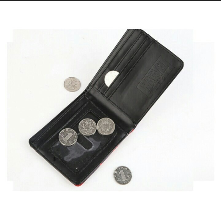 Joker Card Hahaha Comic Bifold Money Card Wallet Formal for Men ...