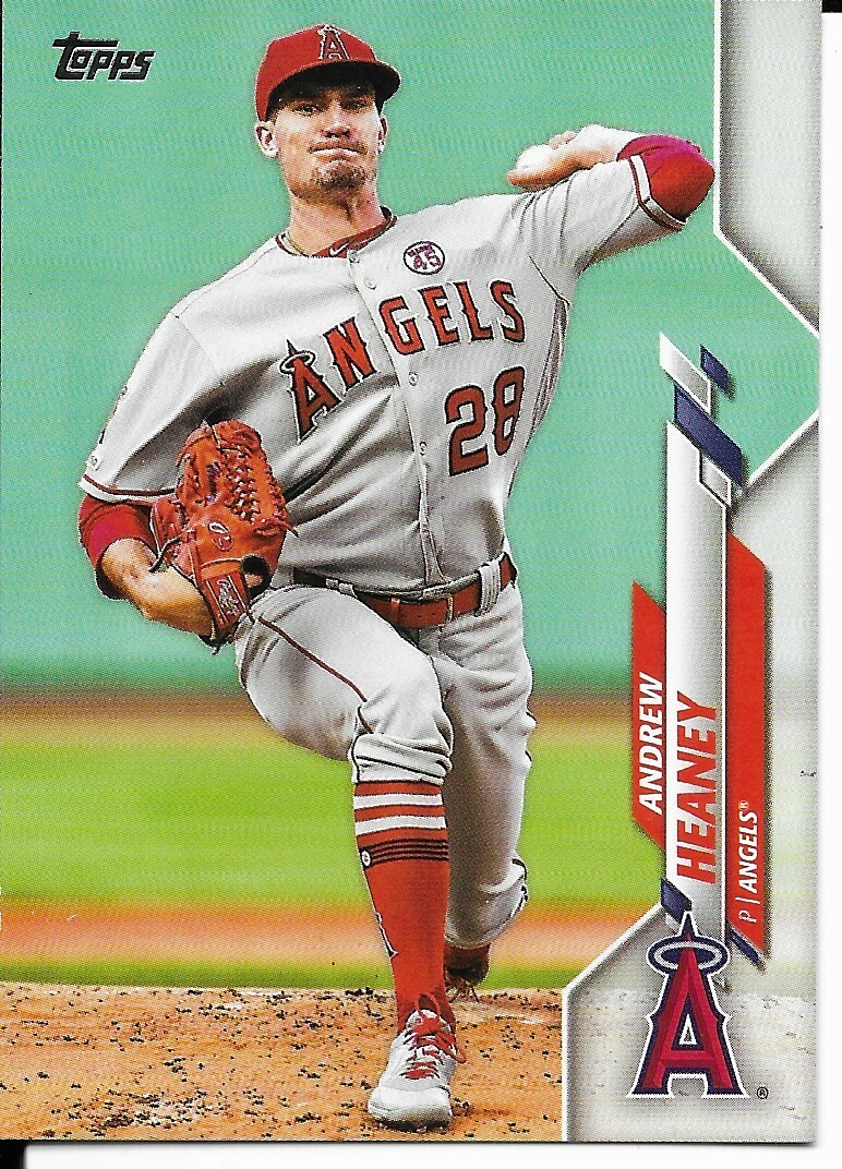 2020 Topps Series 1 Baseball - Andrew Heaney - Advanced Stat Parallel ...
