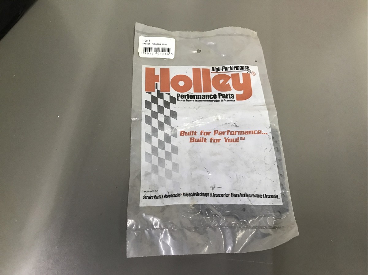 Holley 108-3 Replacement Gasket Holley 300-248 Holley Throttle Body ...