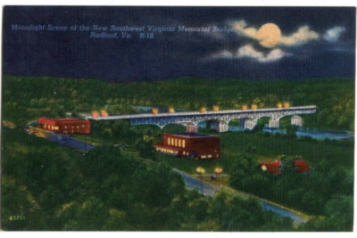 Linen Mint Post Card - Radford Virginia - New Southwest Virginia ...