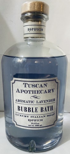 HOPIFICIO Tuscan Apothecary Aromatic Lavender Bubble Bath Luxury ...