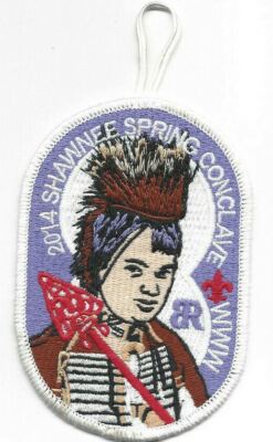 2014 Shawnee Spring Conclave OA Plastic Back | eBay