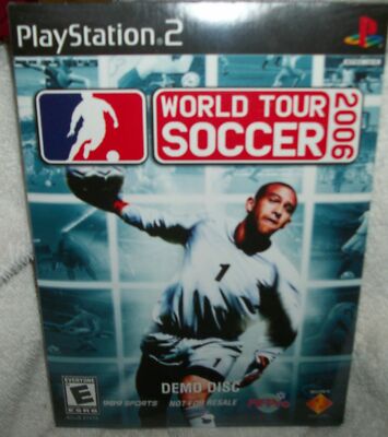 World Tour Soccer 2006 Demo Disc Sony Playstation 2 PS2 BRAND NEW ...