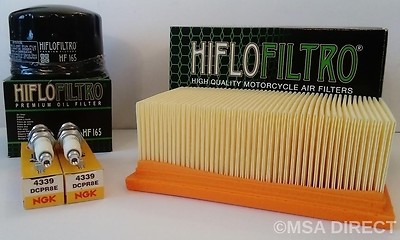 Service Kit For BMW F800S / F800ST (2006 to 2013) Filters and NGK Spark ...