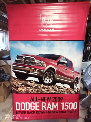 2009 Dodge MOPAR Ram 1500 Hanging Banner 3 x 5 ft Dealer Only | eBay