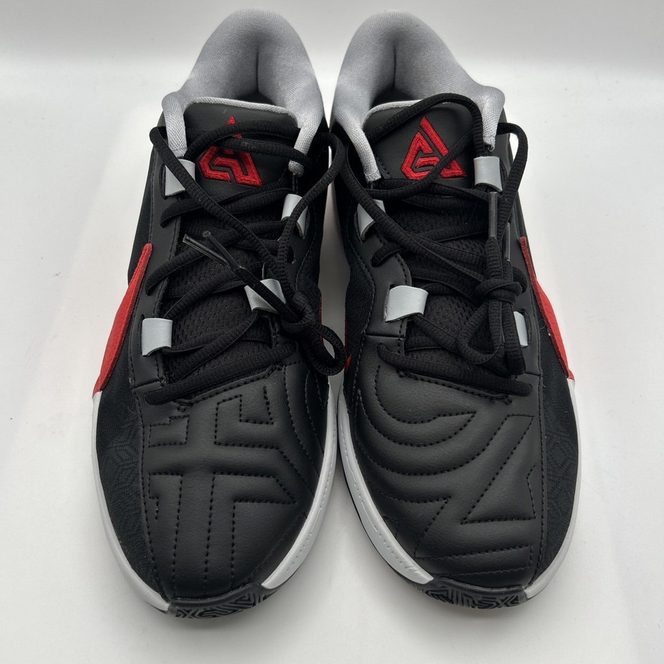 NEW NIKE ZOOM FREAK 5 Men’s Basketball Shoes, SZ: 8 M,Black Red Gray ...