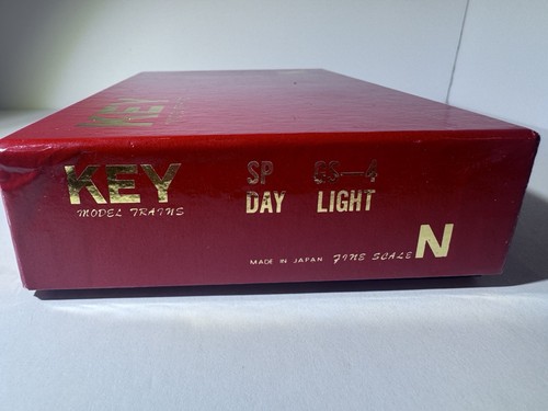 N SCALE KEY IMPORTS BRASS SP 4-8-4 GS-4 #4449 DAYLIGHT TRAIN LOCOMOTIVE ...