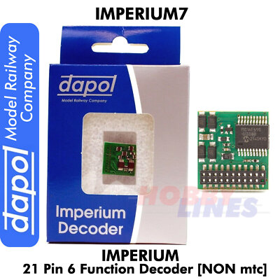 Imperium7 21 Pin 6 Function Decoder NON mtc Imperium 7 Dapol Model ...