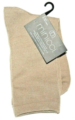 Minicci Women's Light Brown Socks Shoe Size 4-10 | eBay