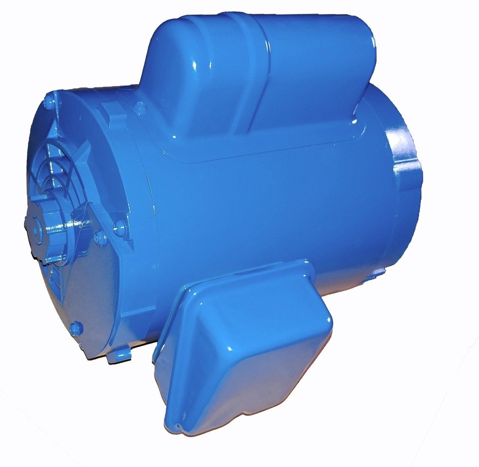 AC MOTOR, 1/2HP, 1725RPM, 1PH, 115V/208-230V, 56C/ODP, WITH BASE ...