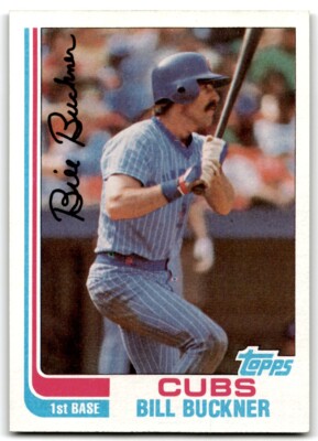 1982 Topps Bill Buckner Chicago Cubs #760 | eBay