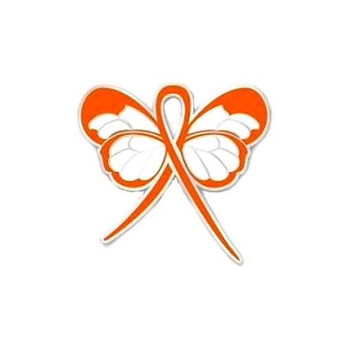 Leukemia Ribbon Butterfly