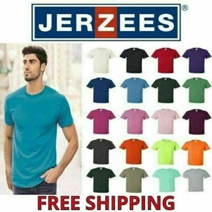 JERZEES DRI-POWER Blend Mens T-SHIRT Active Comfort Big Sizes S-5XL ...