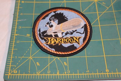 Vintage Harpoon Anti-Ship Missile System 1980's Patch | eBay