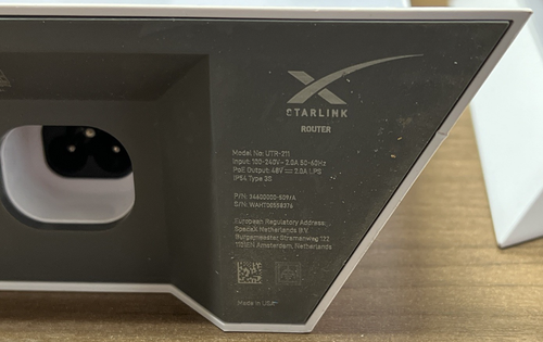 Starlink Mesh WiFi Router. UTR-211 Starlink Router/ No Power Cord | eBay