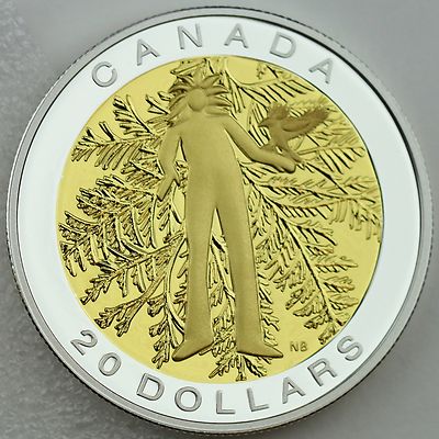 2014 $20 7 Sacred Teachings Honesty Kitch-Sabe Raven 1 oz Pure Silver ...