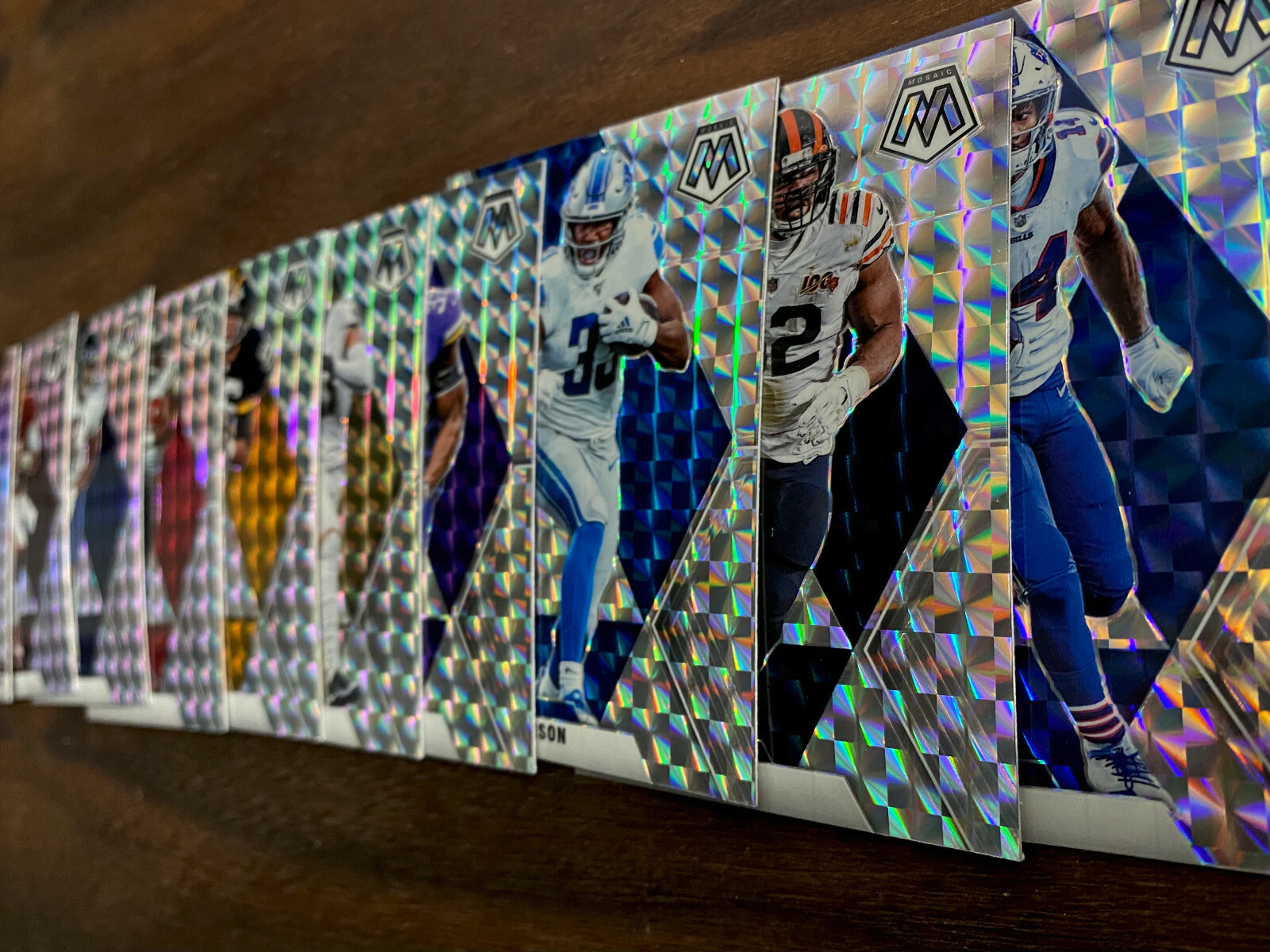 2020 Mosaic NFL Base & RC MOSAIC PRIZM PARALLEL #1-300 Complete Your ...